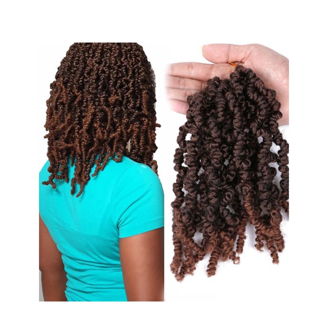 8 Spring Twist Hair Extensions15 Roots Crochet Braids - Etsy