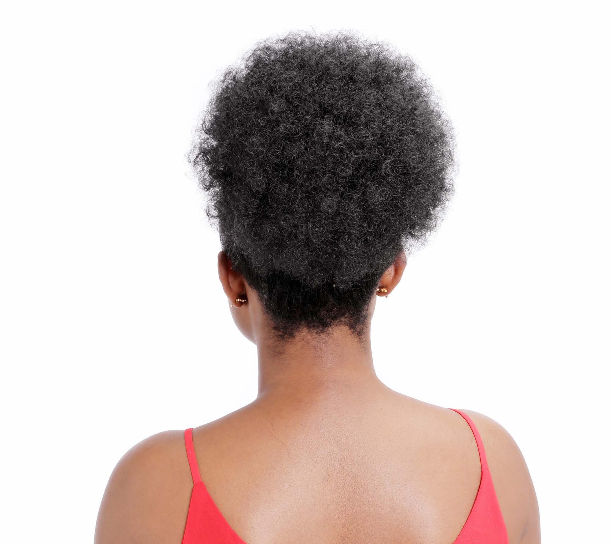 Short Hairstyles For Black Women Back View