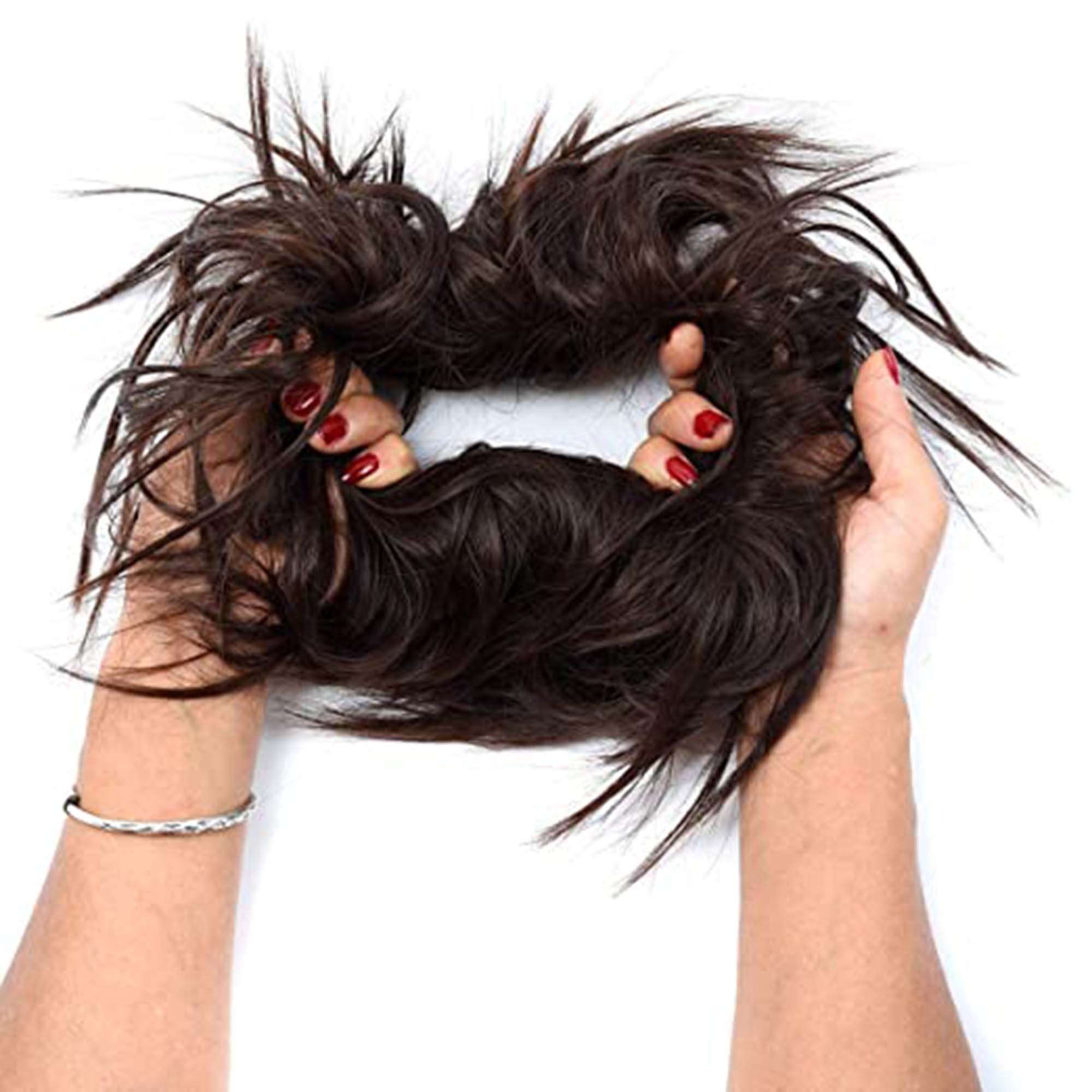 10 Color Messy Bun Hair Extensionstousled Updo Hair Extension - Etsy UK