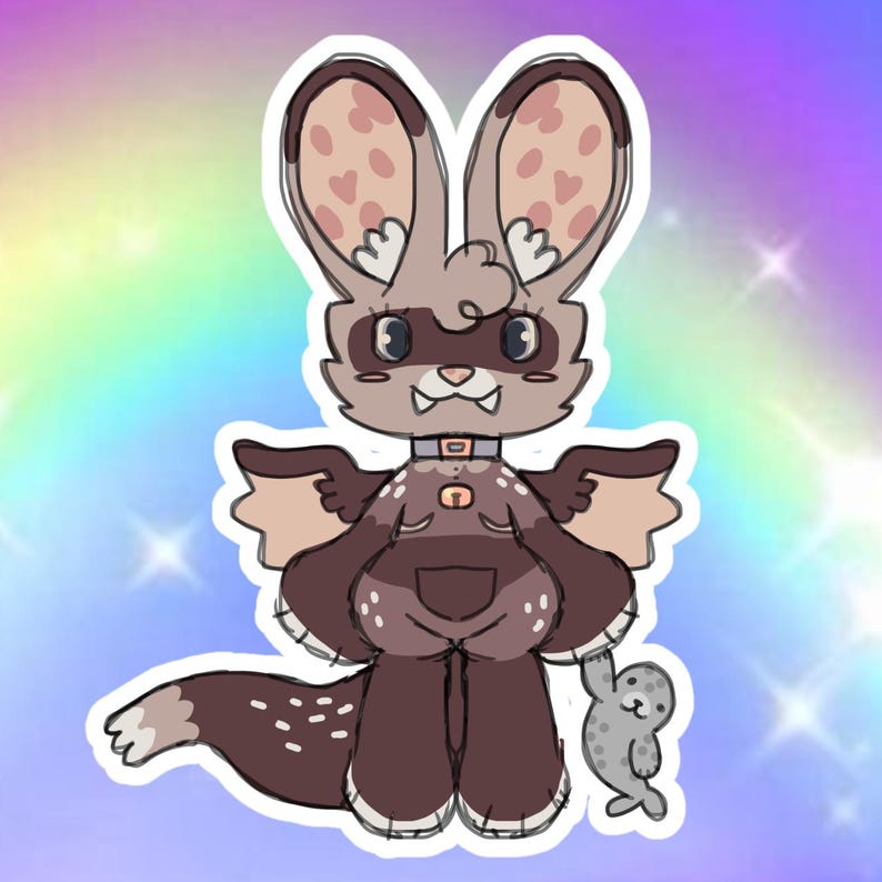 Fursona / Furry Chibi Fullbodies - Etsy