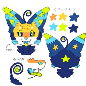 Fursona / Fursuit Reference Sheets - Etsy