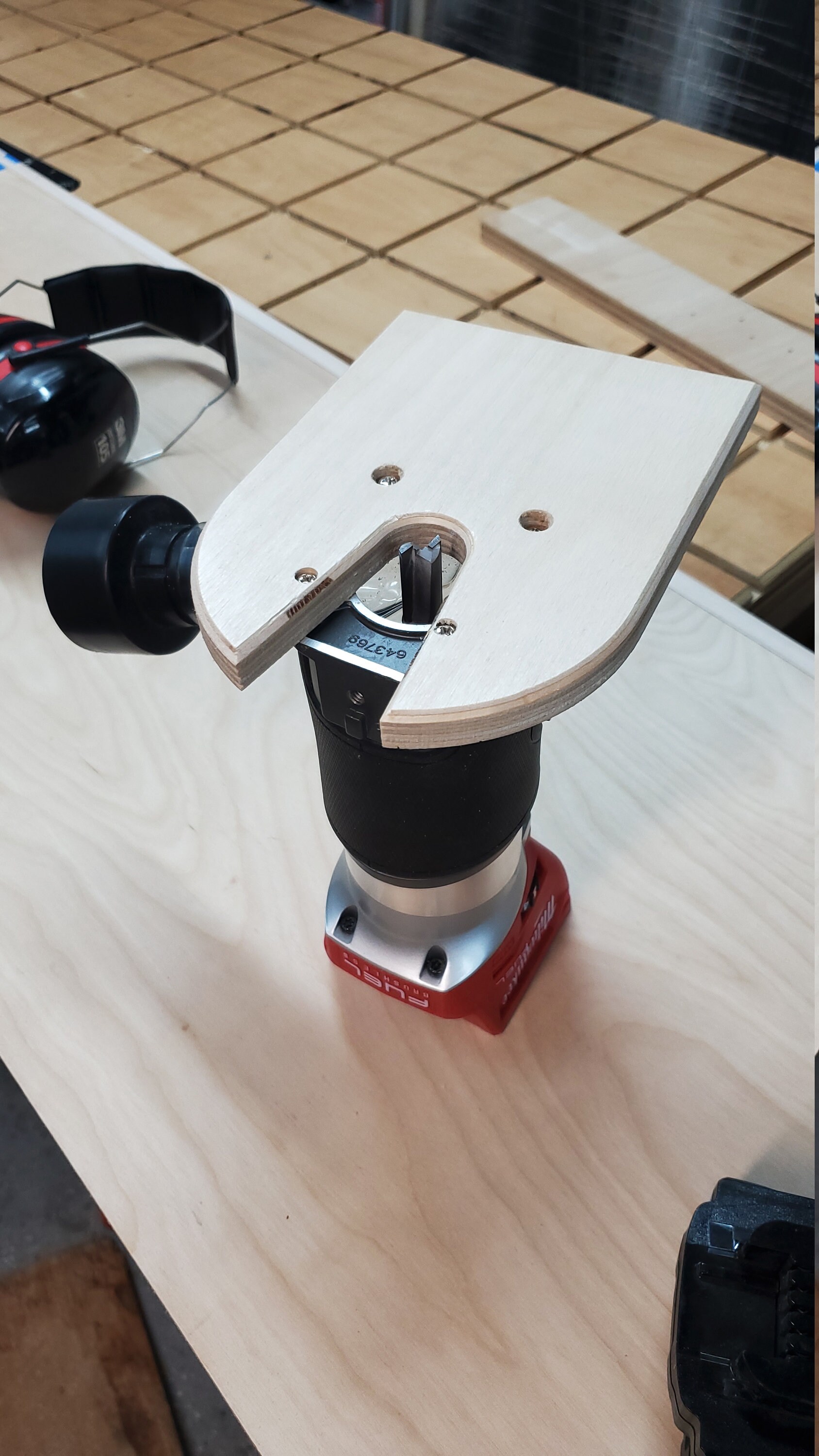 M18 Router Flush Trim Jig - Etsy