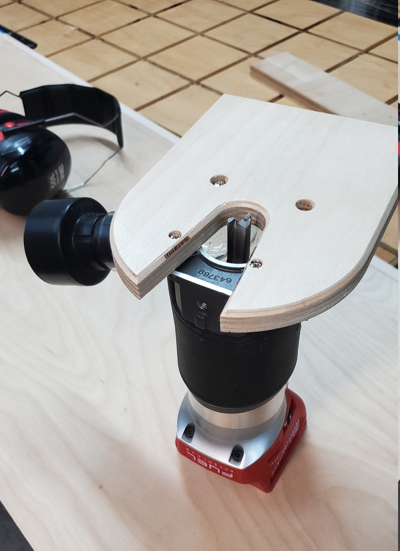 M18 Router Flush Trim Jig - Etsy