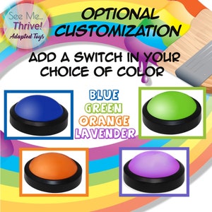 Switch-adapted Electronic Game Spinner, Special Needs, Limited Mobility ...