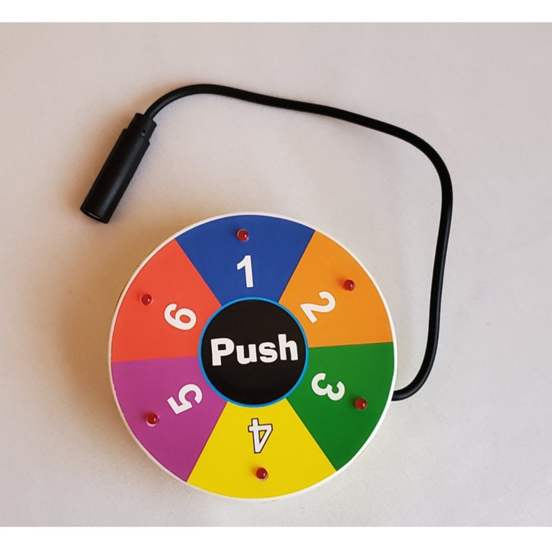 Switch-adapted Electronic Game Spinner Special Needs Limited - Etsy