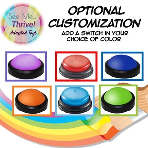 Switch-adapted Electronic Game Spinner, Special Needs, Limited Mobility ...