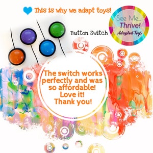 Capability Button Switch, Special Needs, Limited Mobility, Disability ...