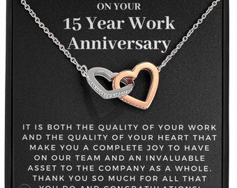 15 Work Anniversary - Etsy