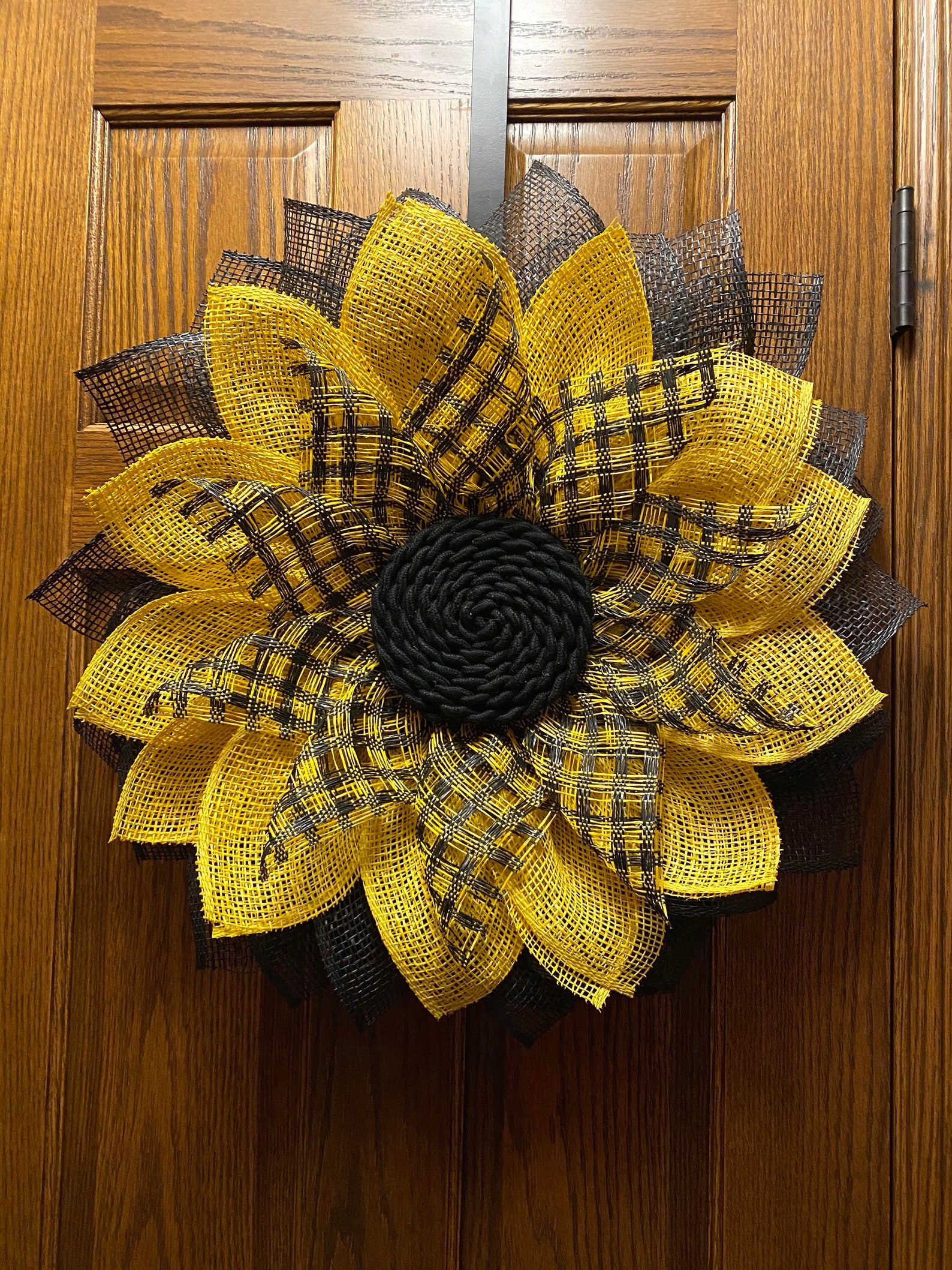 Flower Poly Burlap Wreath | Etsy Flower Poly Burlap Wreath | Etsy