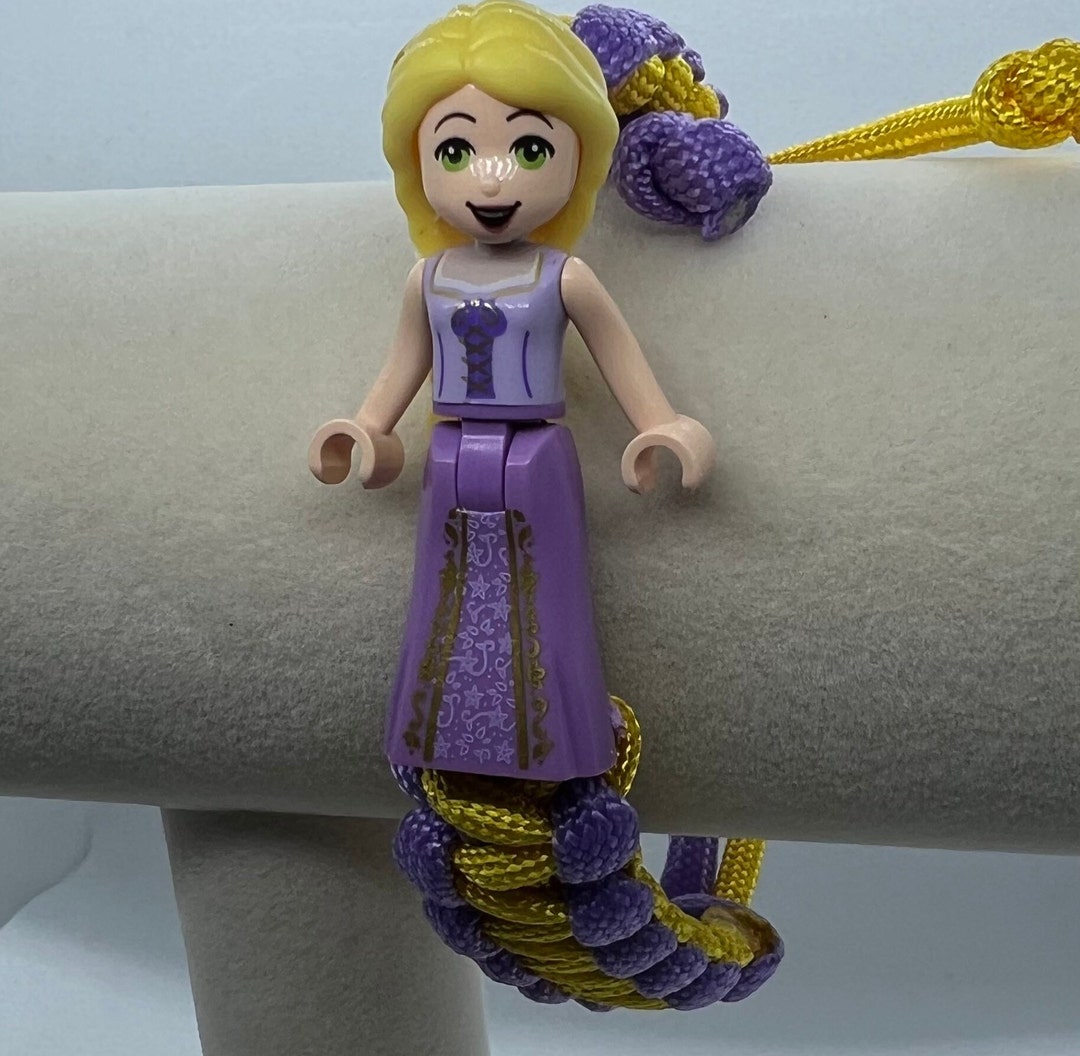 Rapunzel Tangled Adjustable Lego Figure Paracord Bracelets Party Favor ...