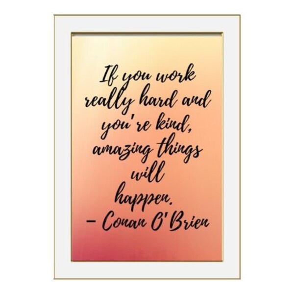 Work Really Hard - Etsy