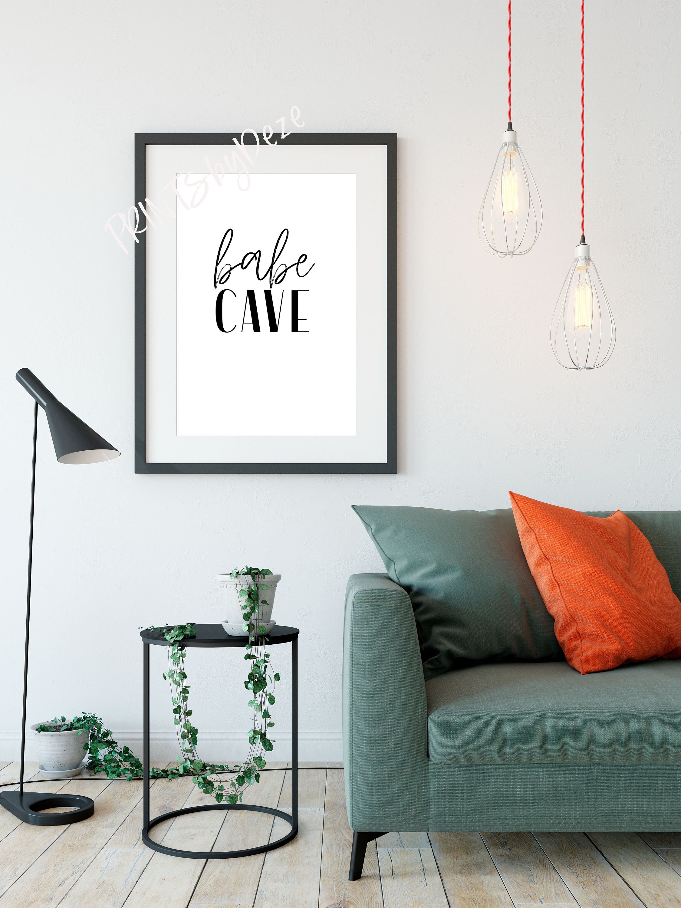 Babe Cave Decor Mom Cave Wall Art Girls Room Print Craft - Etsy