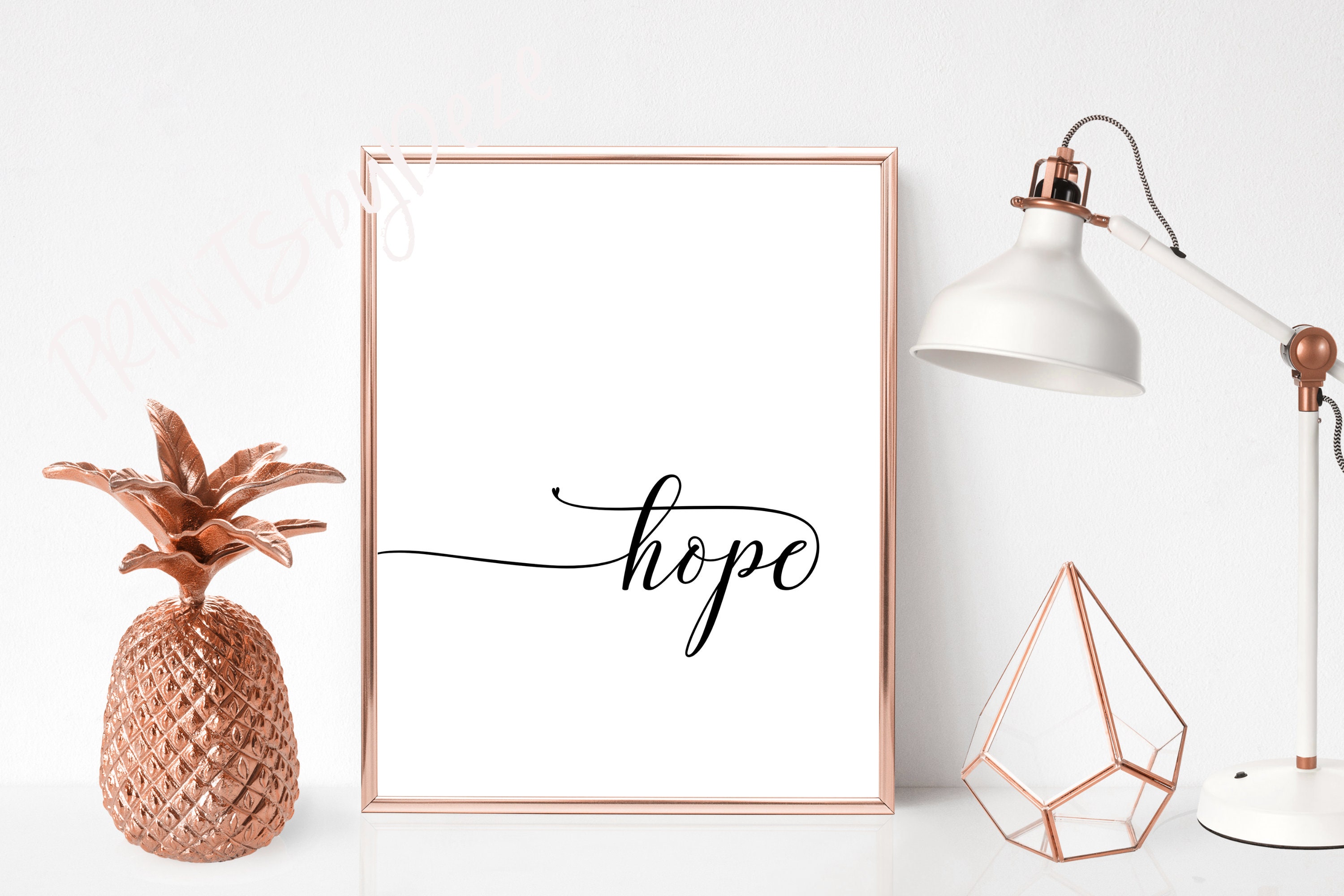 Hope Sign, Hope Print, Hope Poster, Hope Wall Art, I Choose Hope ...