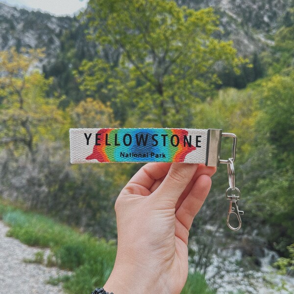 Yellowstone National Park Lanyard - Etsy