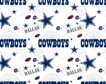Dallas Cowboys Seamless Pattern | Etsy UK