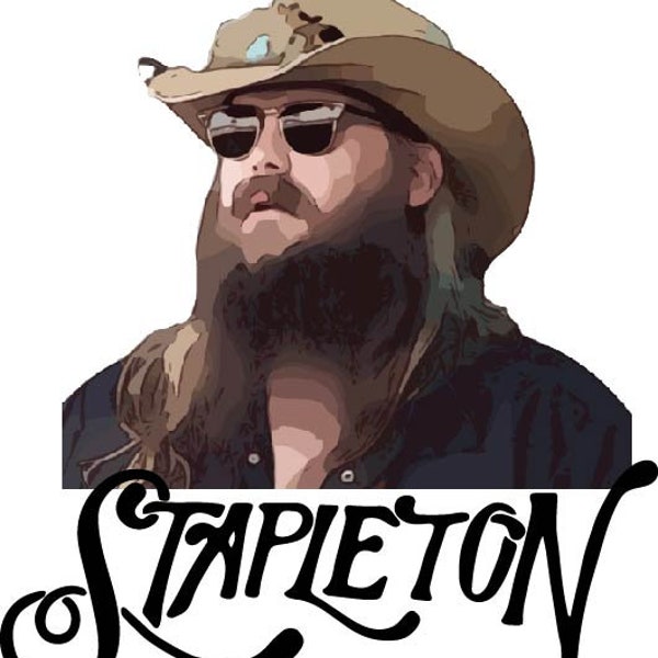 Chris Stapleton Sublimation Image - Etsy