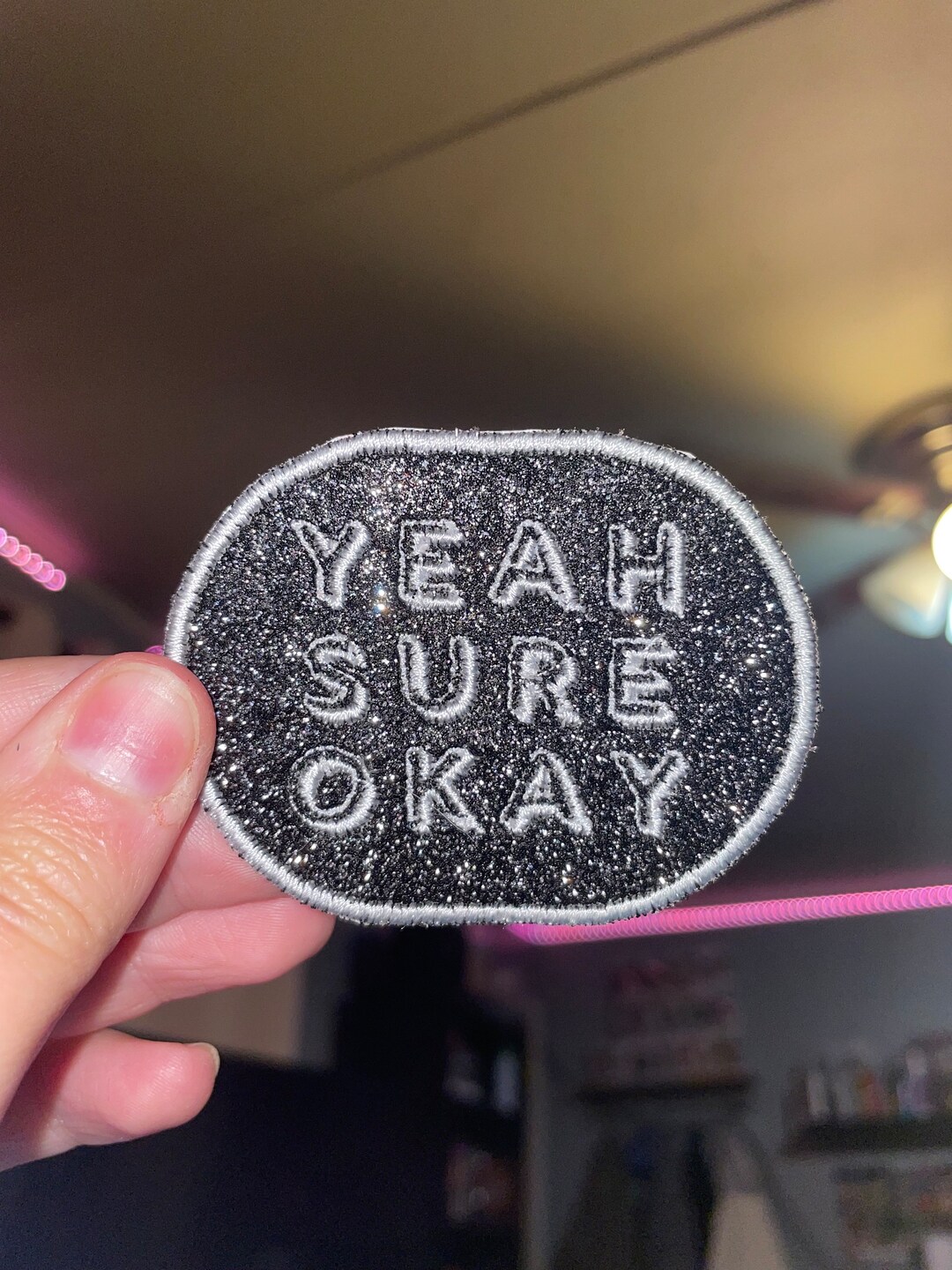 Kelsea Ballerini Yeah Sure Okay Iron on Patch - Etsy