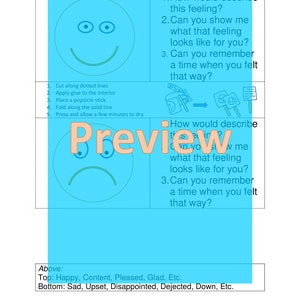 Identifying Feelings Therapy Activity for Remote Teletherapy Sessions ...