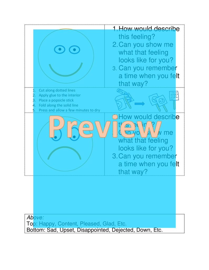 Identifying Feelings Therapy Activity for Remote Teletherapy Sessions ...