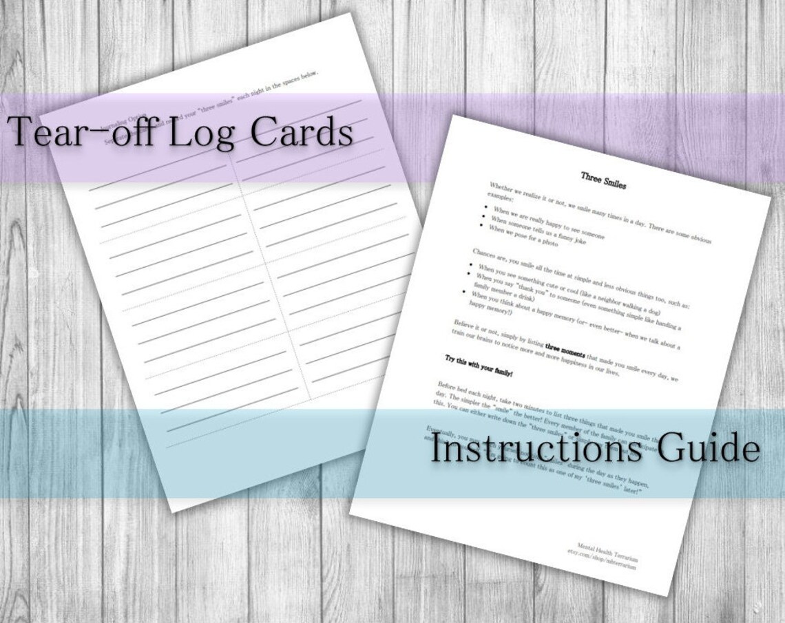 Daily Reflection Activity for Treatment of Stress, Worry, Sadness ...