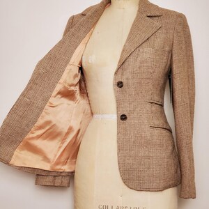 1970's Fanny Fitz Wool Fitted Blazer Size: Small - Etsy
