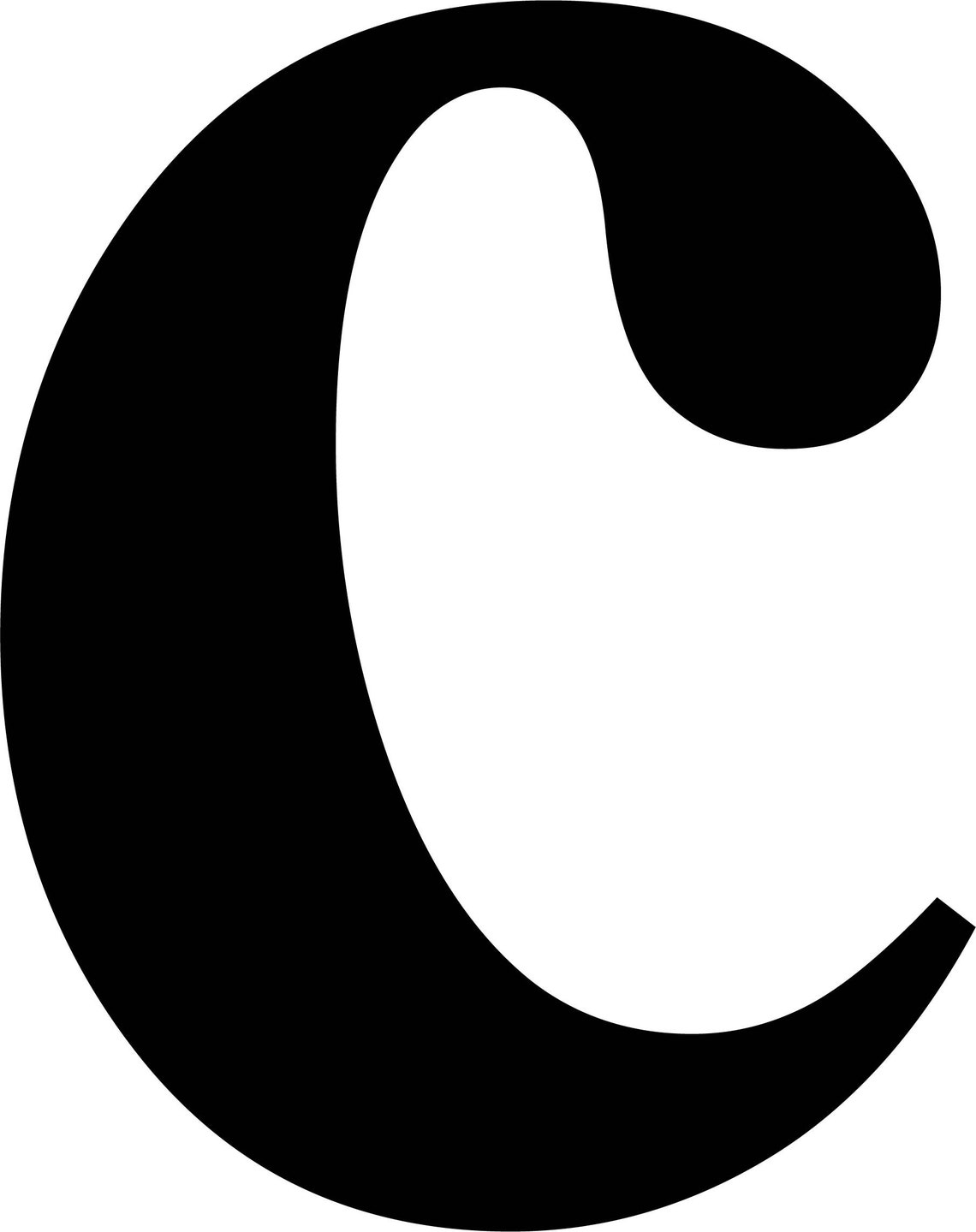 Letter C Svg Lowercase Letter C Vector Lowercase Letter C Etsy Uk