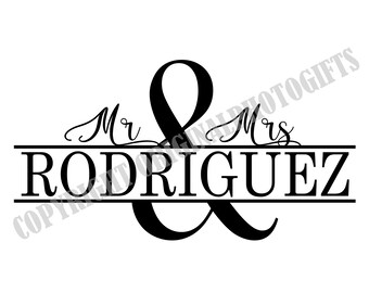 Monogram Svg Rodriguez - Etsy