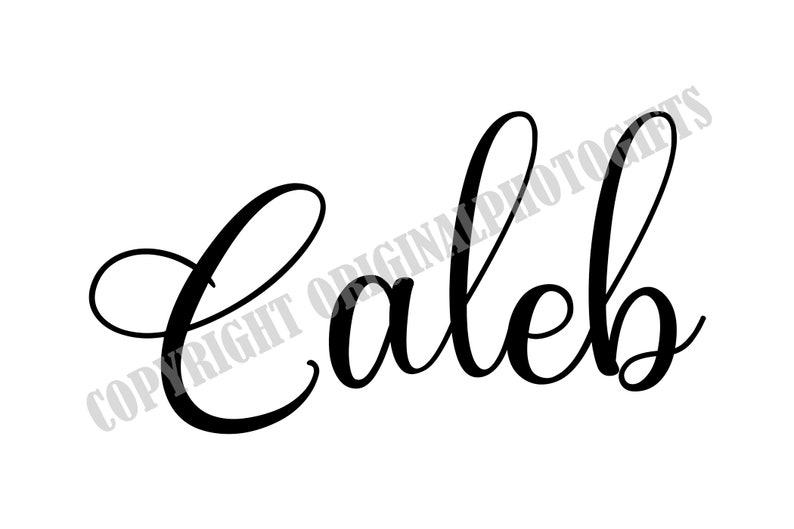 Caleb Svg Names Svg Beautiful Baby Names Svg Baby Infant - Etsy
