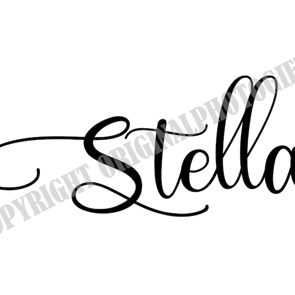 Stella Name - Etsy