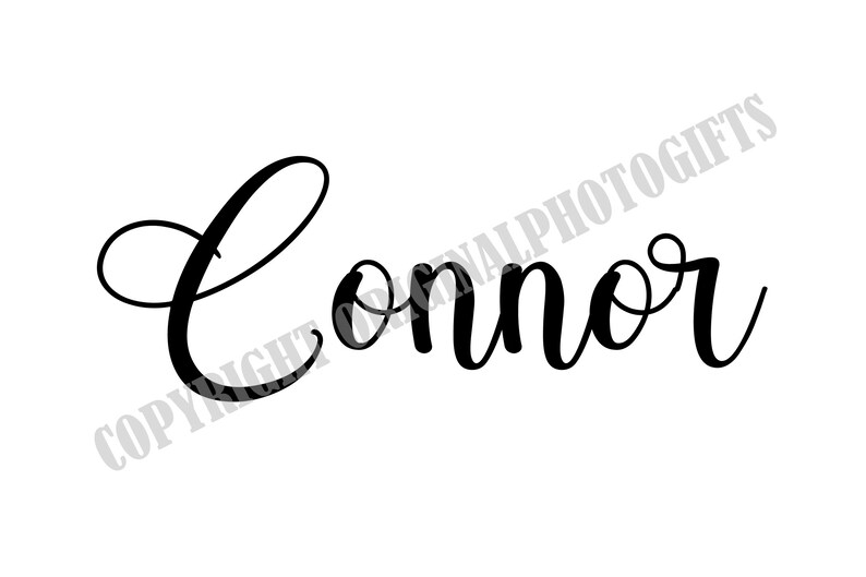 Connor Svg Names Svg Beautiful Baby Names Svg Baby Infant - Etsy Hong Kong
