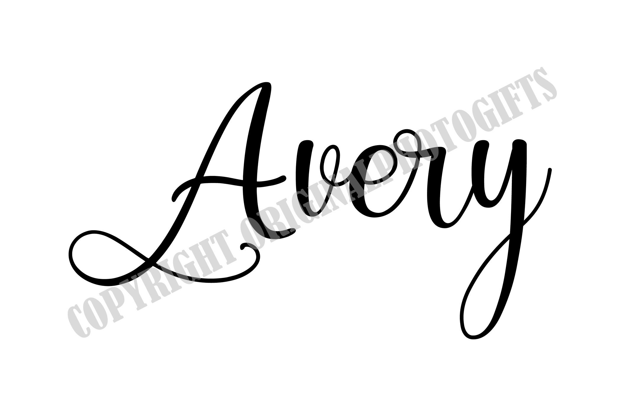 Avery Svg Names Svg Beautiful Baby Names Svg Baby Infant - Etsy