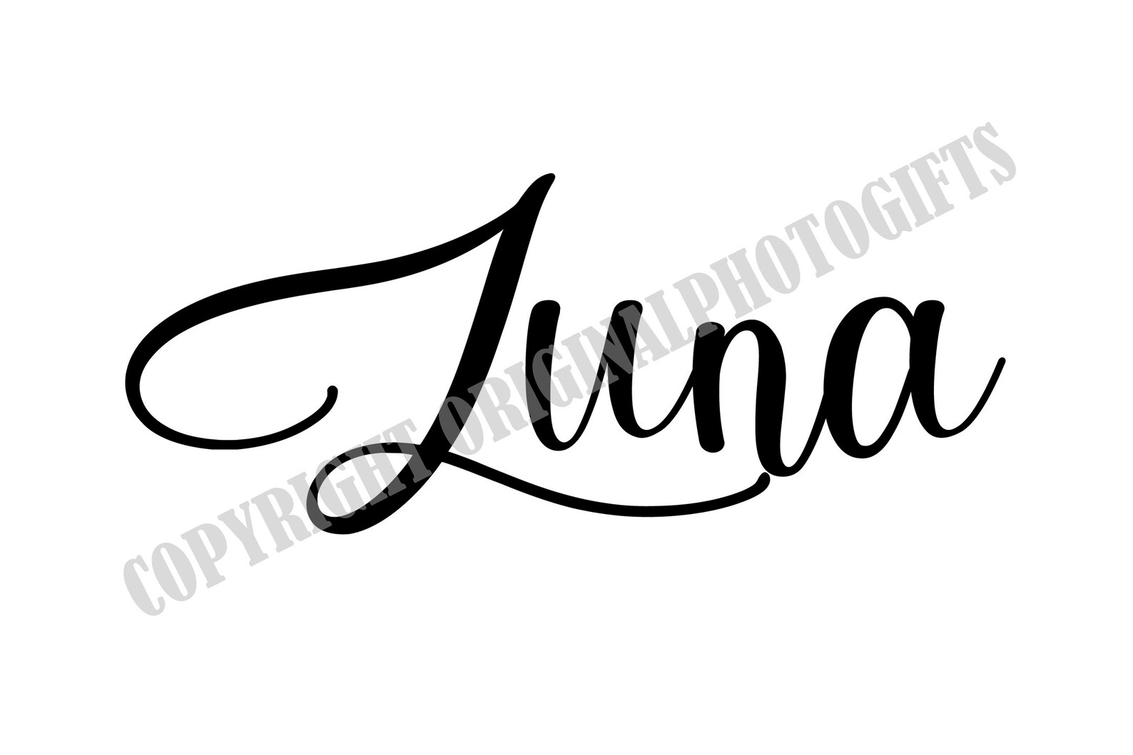 Luna svg Names svg Beautiful Baby Names svg Baby infant | Etsy