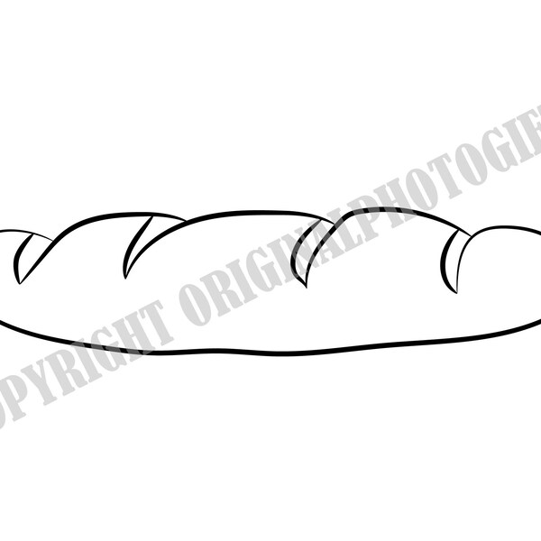 Loaf of Bread Svg - Etsy