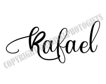 Rafael Name Signs - Etsy