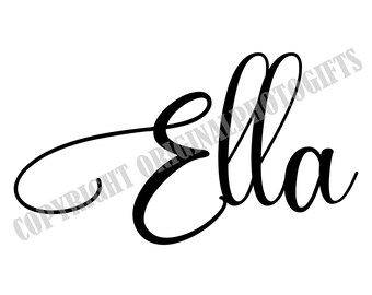 Ella Baby Name Sign - Etsy