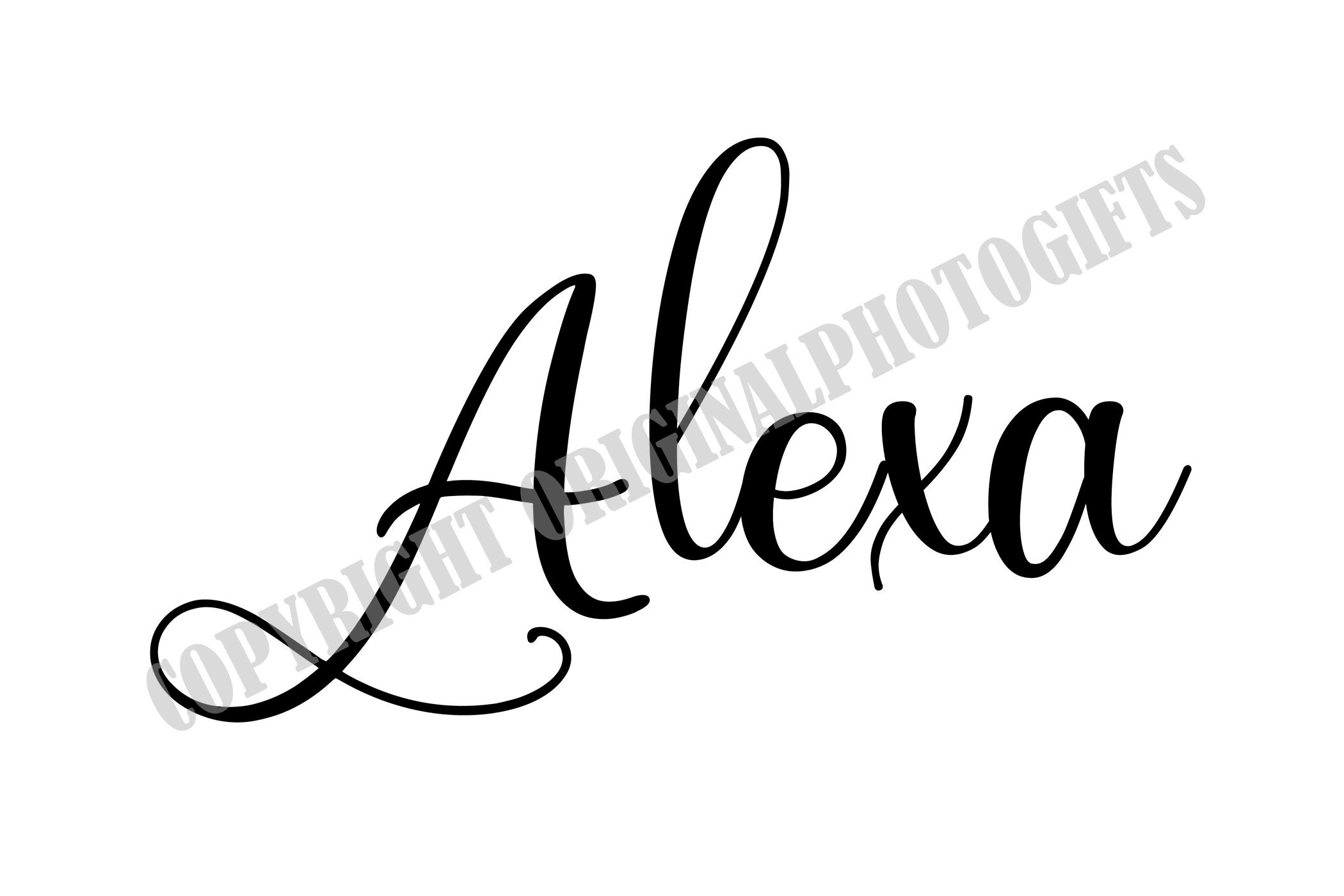 Alexa svg Nombres svg Hermosos nombres de bebés svg bebé - Etsy México