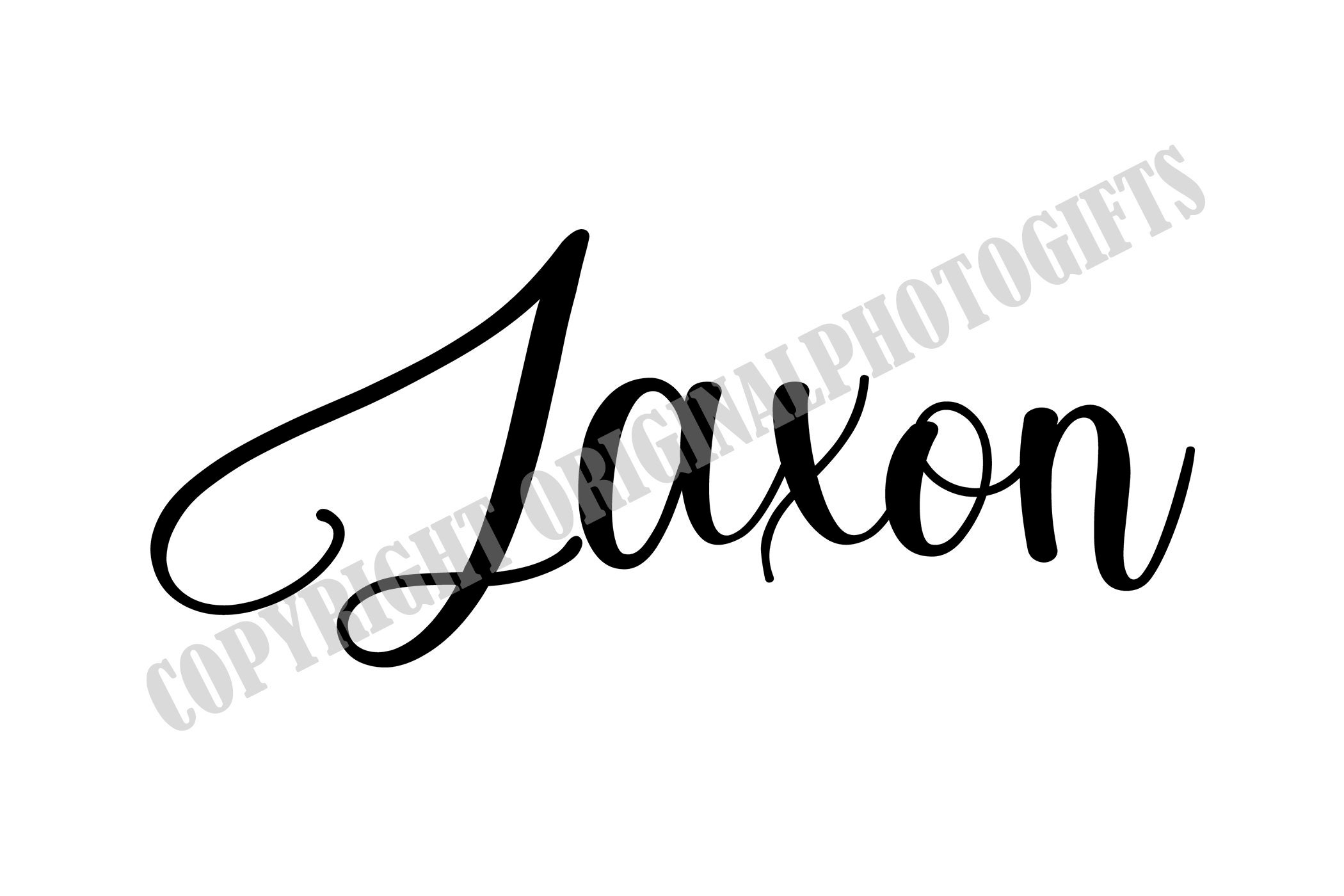 Jaxon svg Names svg Beautiful Baby Names svg Baby infant | Etsy