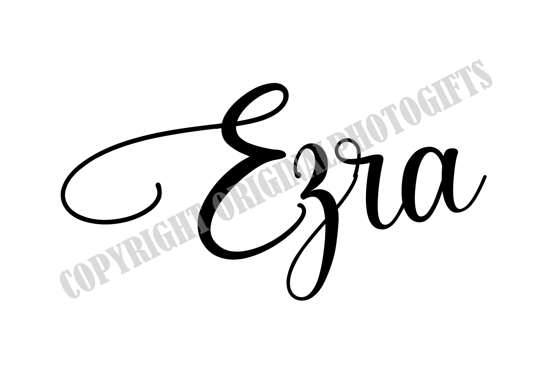 Ezra svg Names svg Beautiful Baby Names svg Baby infant | Etsy
