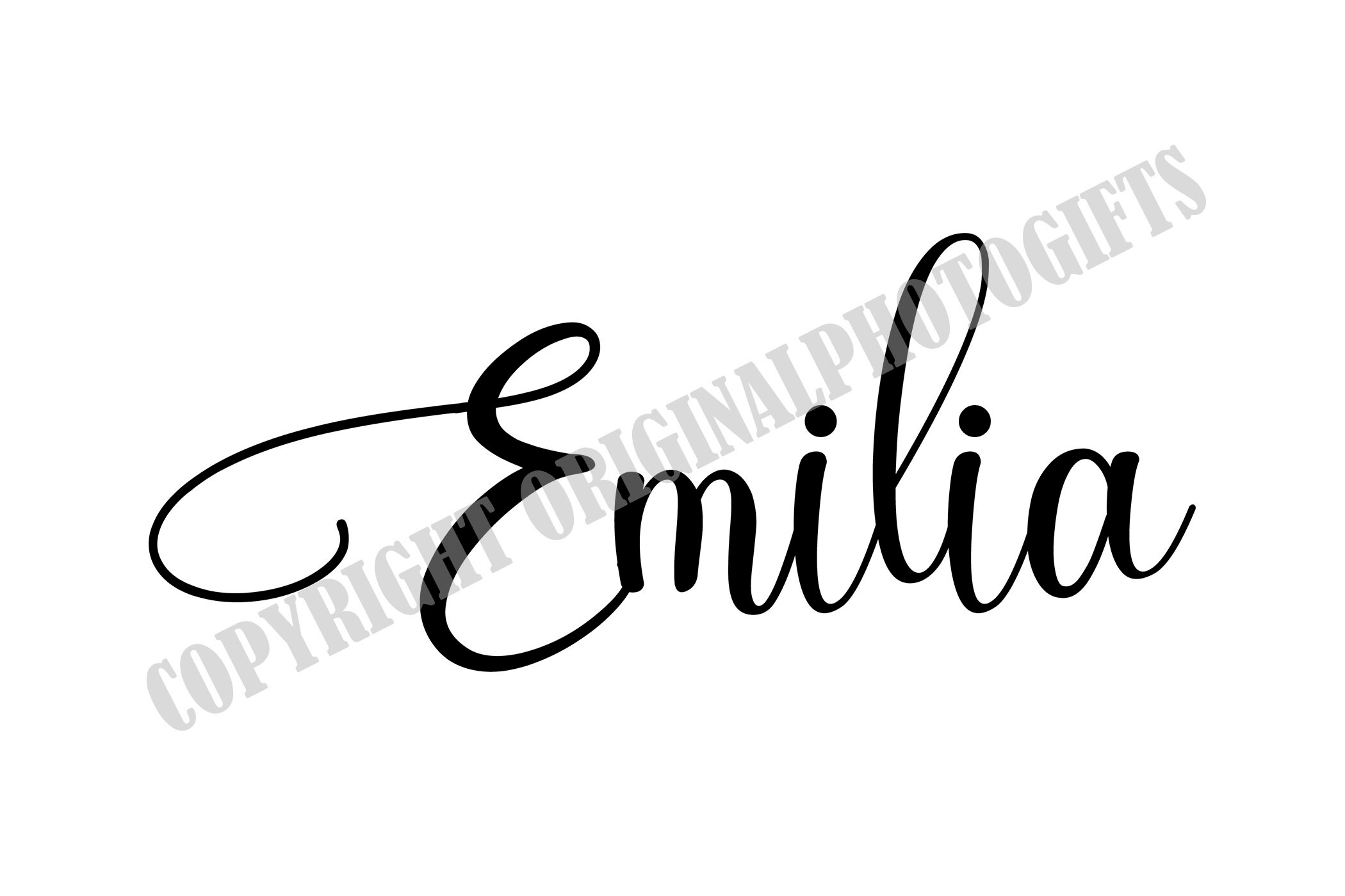 Emilia svg Names svg Beautiful Baby Names svg Baby infant | Etsy