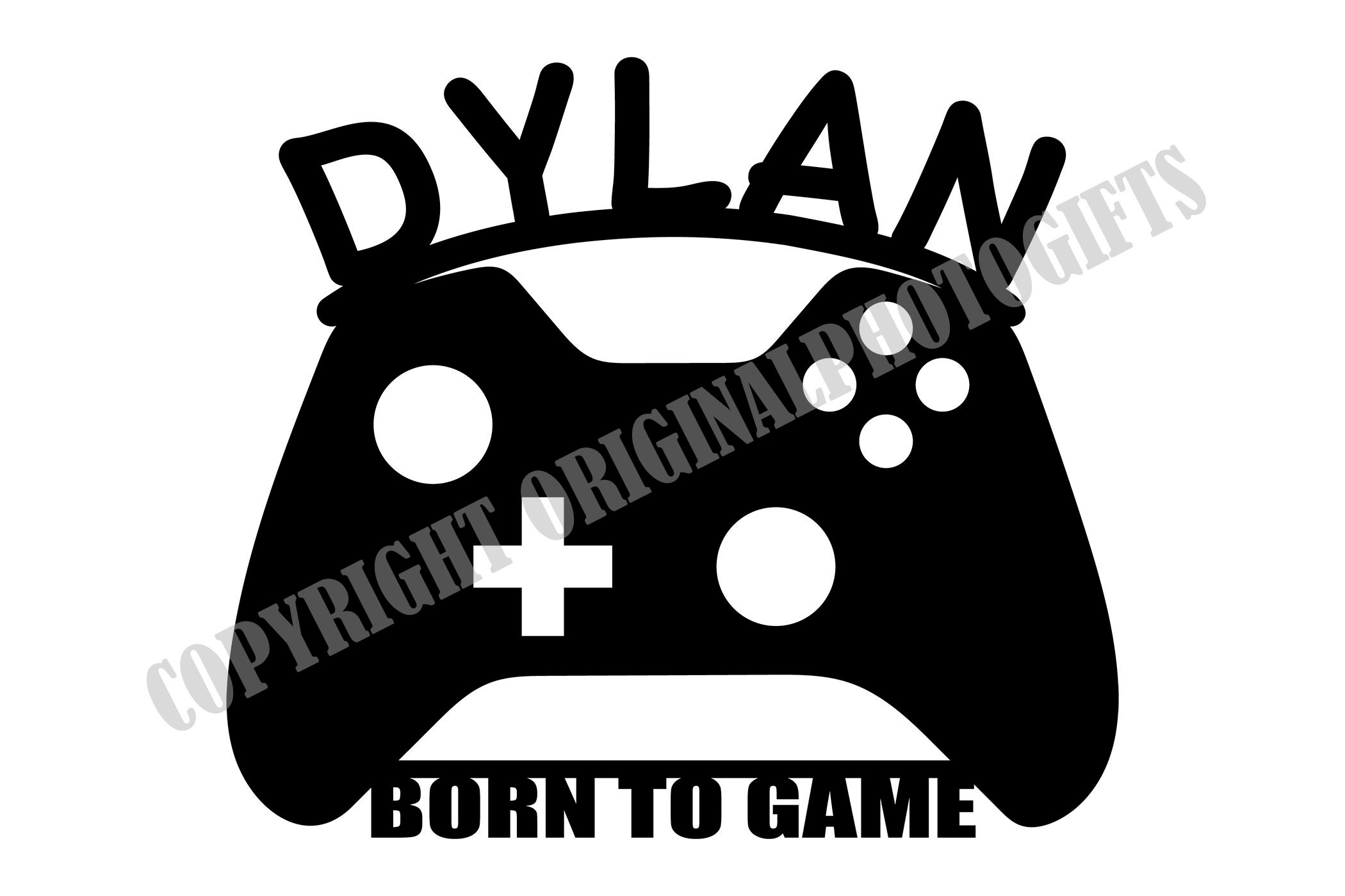 Dylan Svg Born to Game Svg Name Sign Svg Kids Name Sign | Etsy Australia