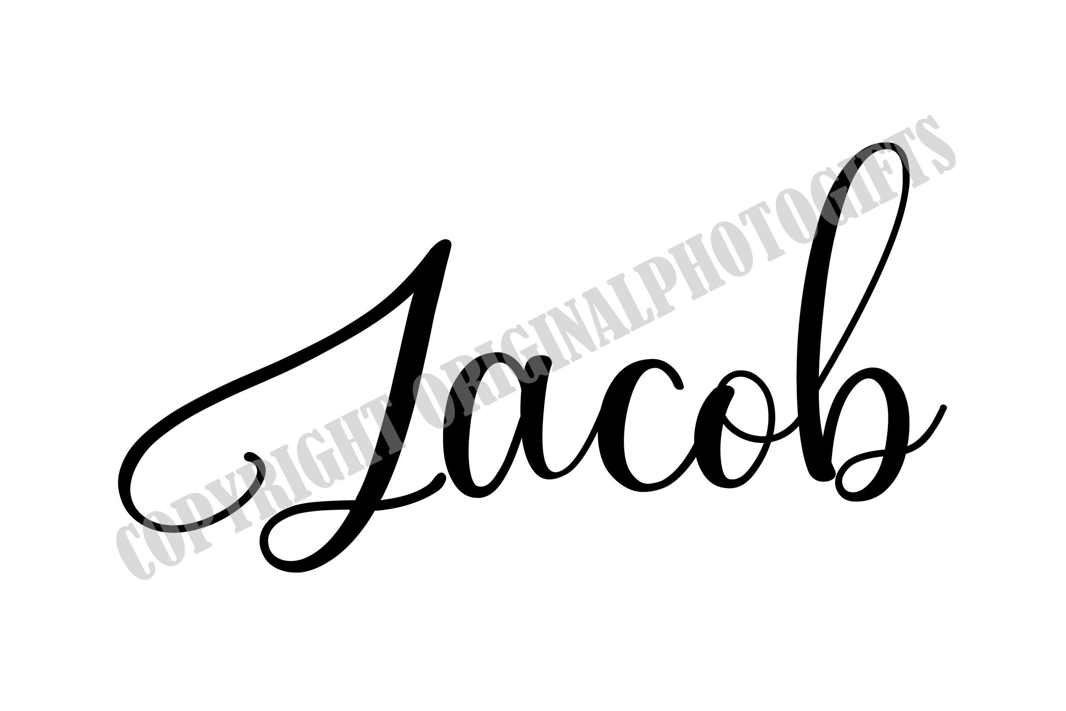Jacob SVG,Beautyful Baby Names svg Jacob SVG cut file Cut Name SVG ...