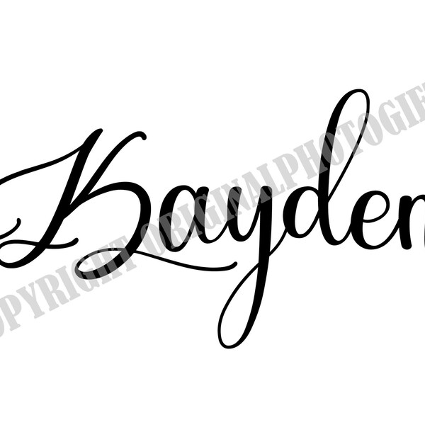 Kayden - Etsy