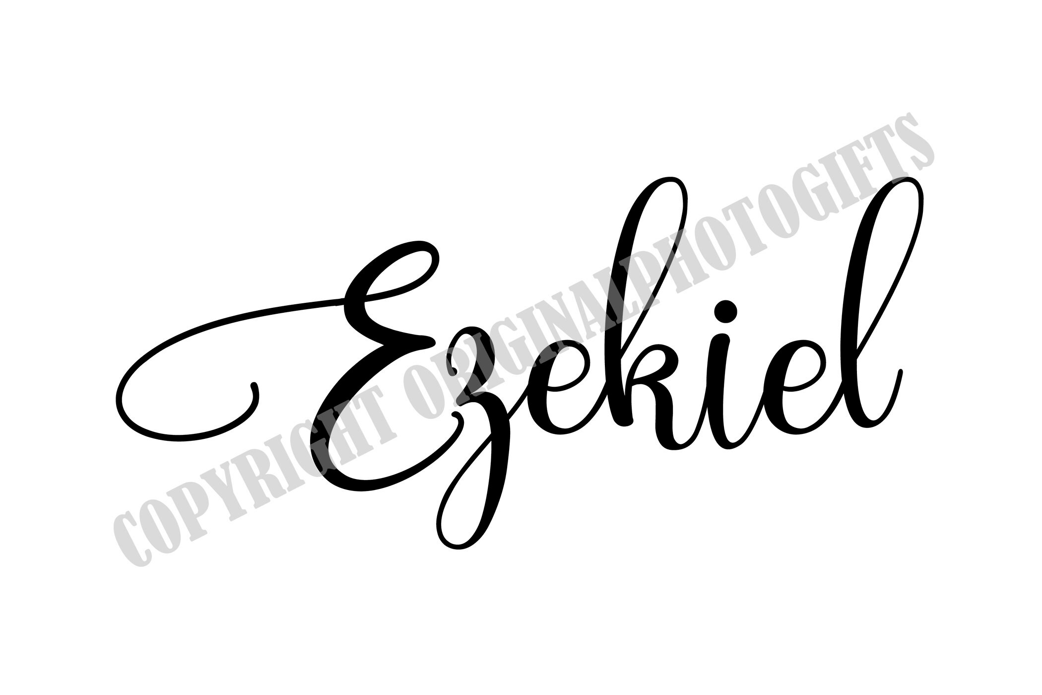 Ezekiel svg Names svg Beautiful Baby Names svg Baby infant | Etsy