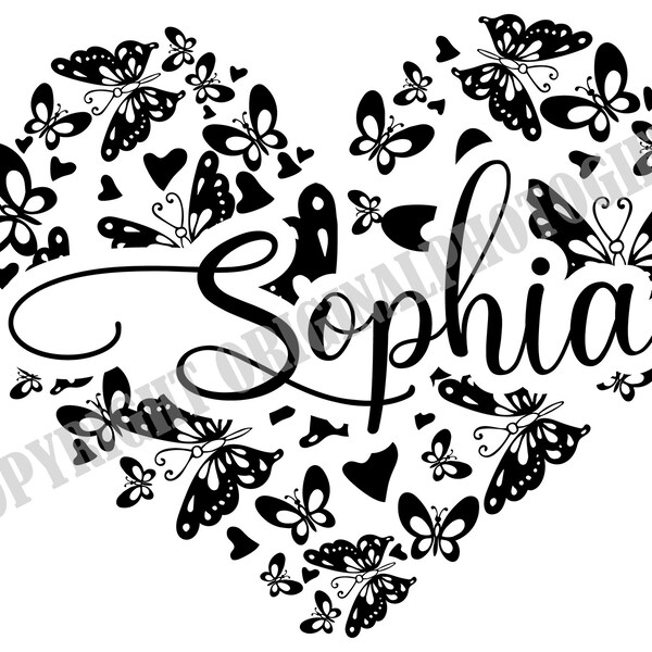 Sophia Name - Etsy