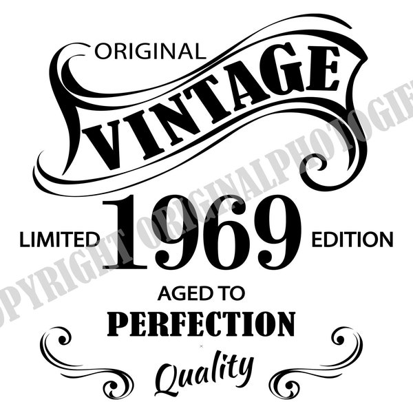 1969 Svg - Etsy