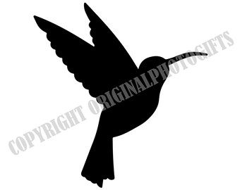 Hummingbird Monogram Svg - Etsy
