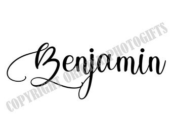 Benjamin Svg - Etsy