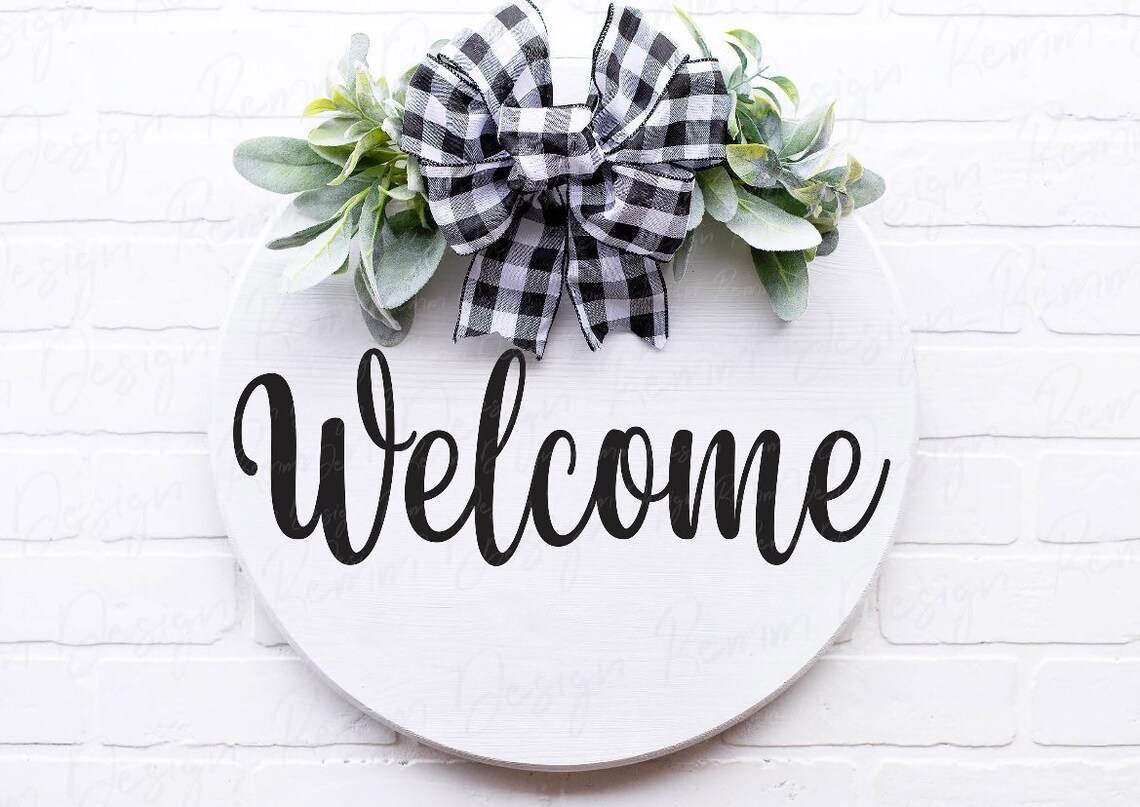 Wood Door Sign, Door Sign, Door Hanger, Home Sign, Home Decor, Wood ...