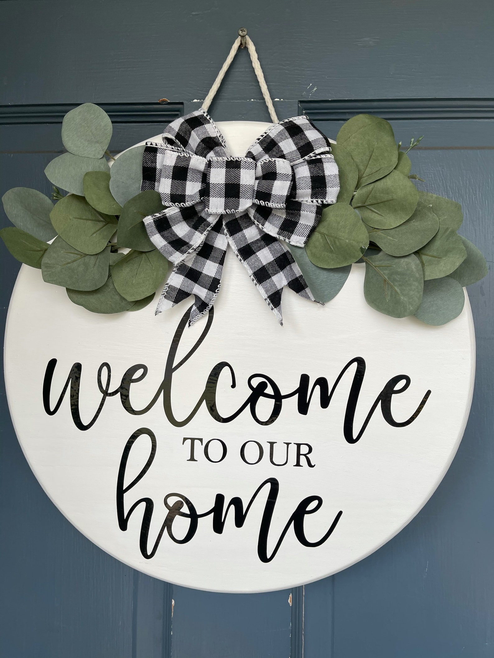 Wood Door Sign, Door Sign, Door Hanger, Home Sign, Home Decor, Wood ...