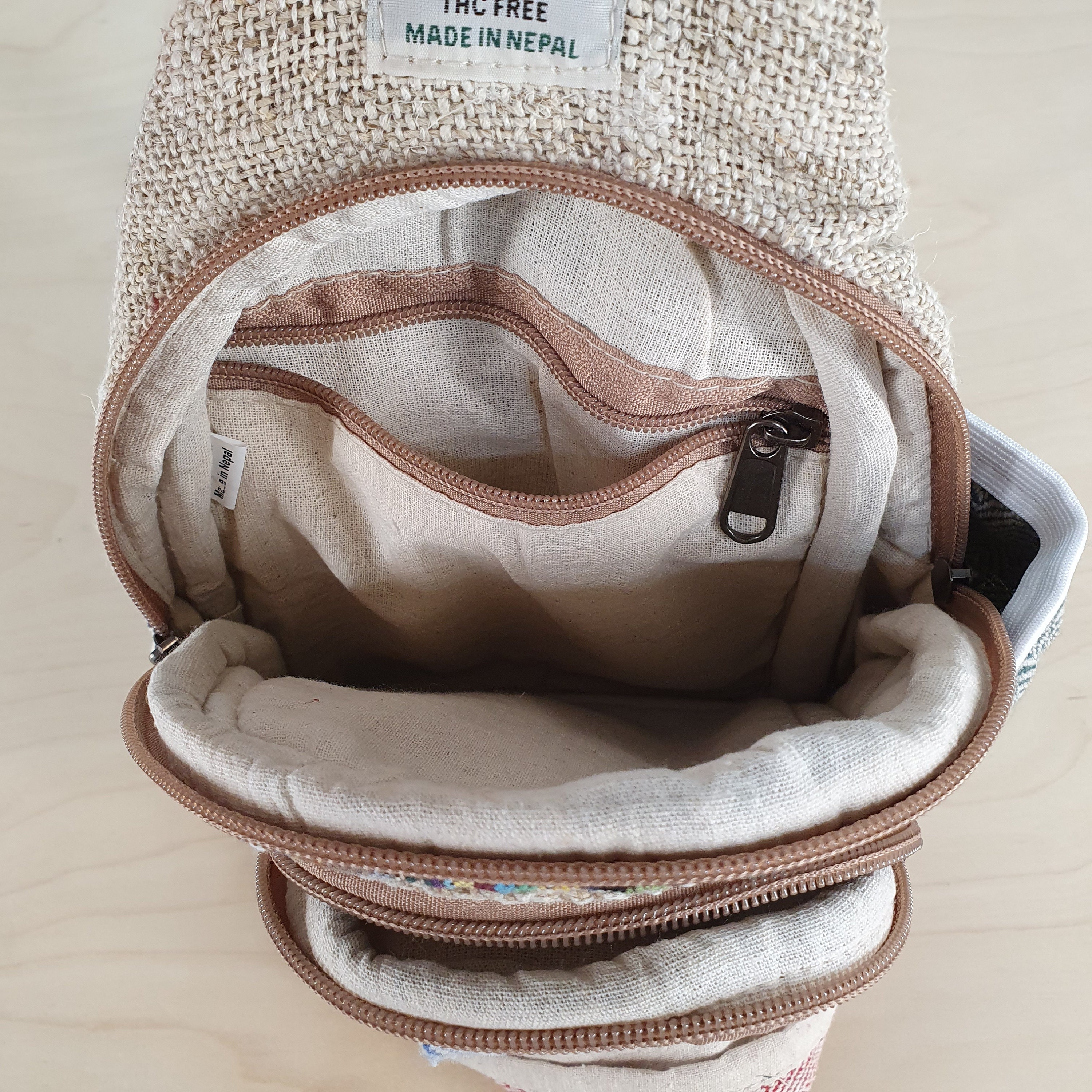 Hemp Casual Bag Crossbody Vegan Handmade From Hemp Seed - Etsy